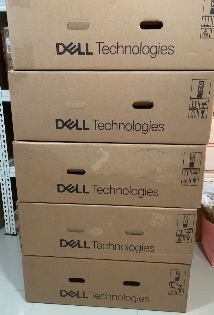 DELL SERVER 2U BOX PACKAGING WITH FOAM AND INSERT COMPLETE FOR SHIPPING ...