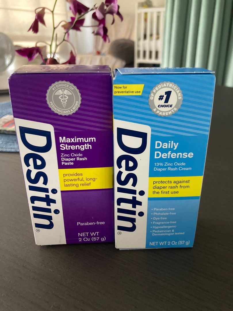 Desitin diaper rash barrier cream, Babies & Kids, Bathing & Changing ...