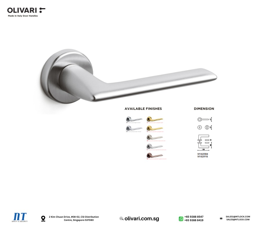 Door Handle - Made in Italy (warranty period of up to 30 years ...