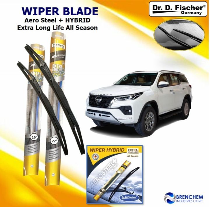 Dr. D. Fischer Wiper Blade / Aero Steel Hybrid banana wiper blade ...
