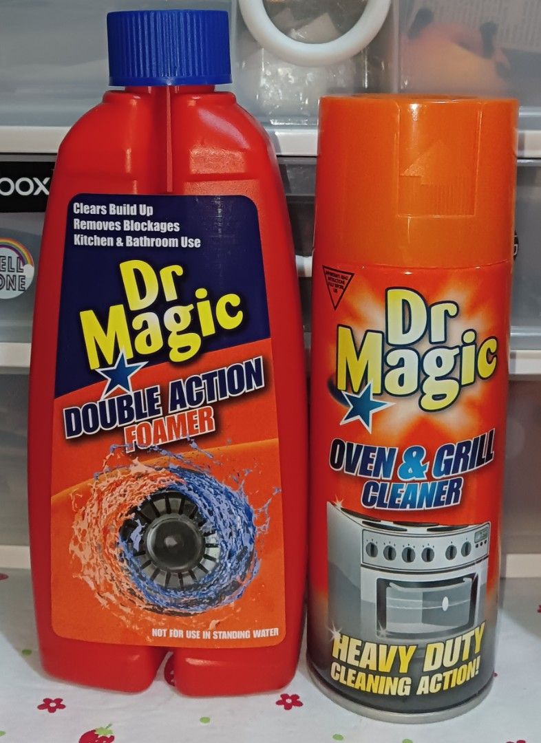 DR. MAGIC KITCHEN AND BATHROOM DOUBLE ACTION FOAMER CLEANER, Furniture ...