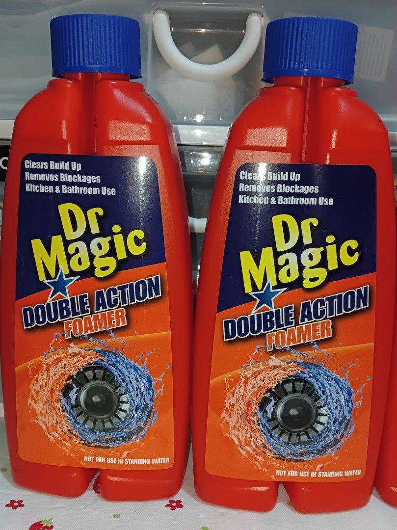 DR. MAGIC KITCHEN AND BATHROOM DOUBLE ACTION FOAMER CLEANER, Furniture ...