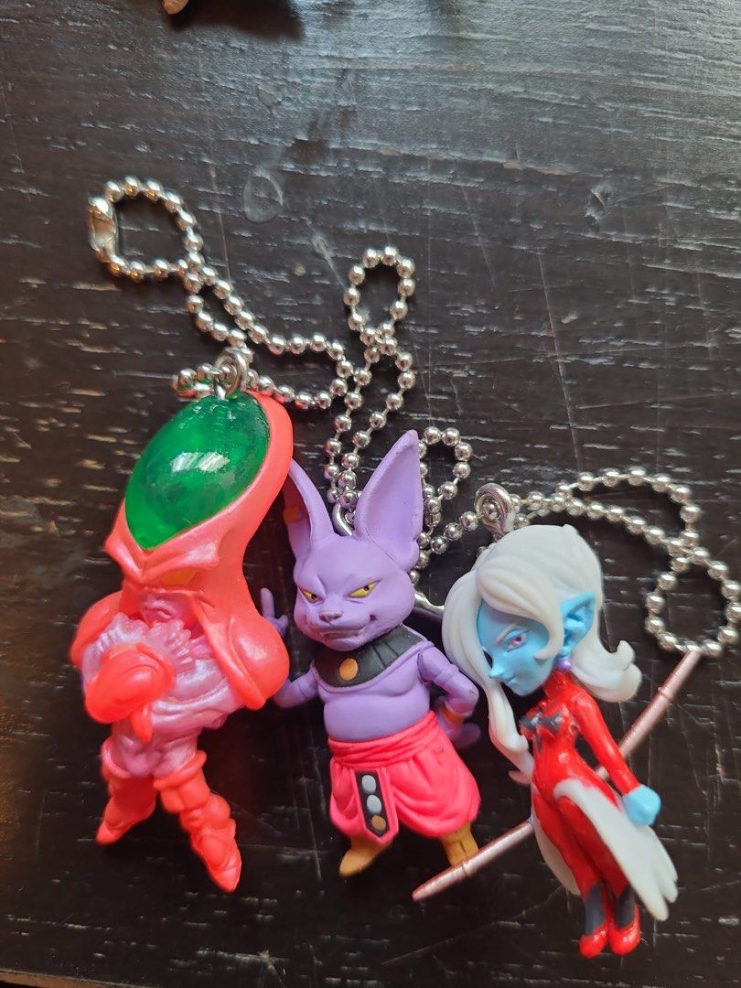 Dragon ball Z keychains, Hobbies & Toys, Toys & Games on Carousell