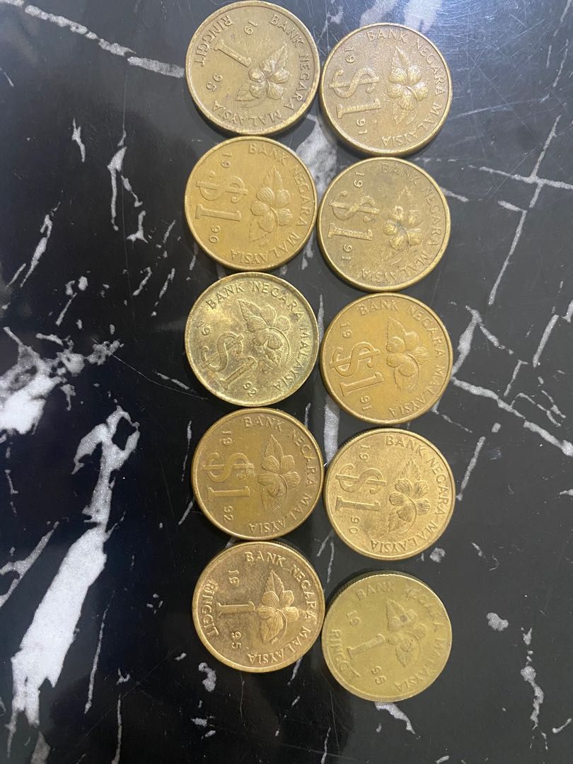 Duit syiling lama rm1 emas, Hobbies & Toys, Collectibles & Memorabilia ...