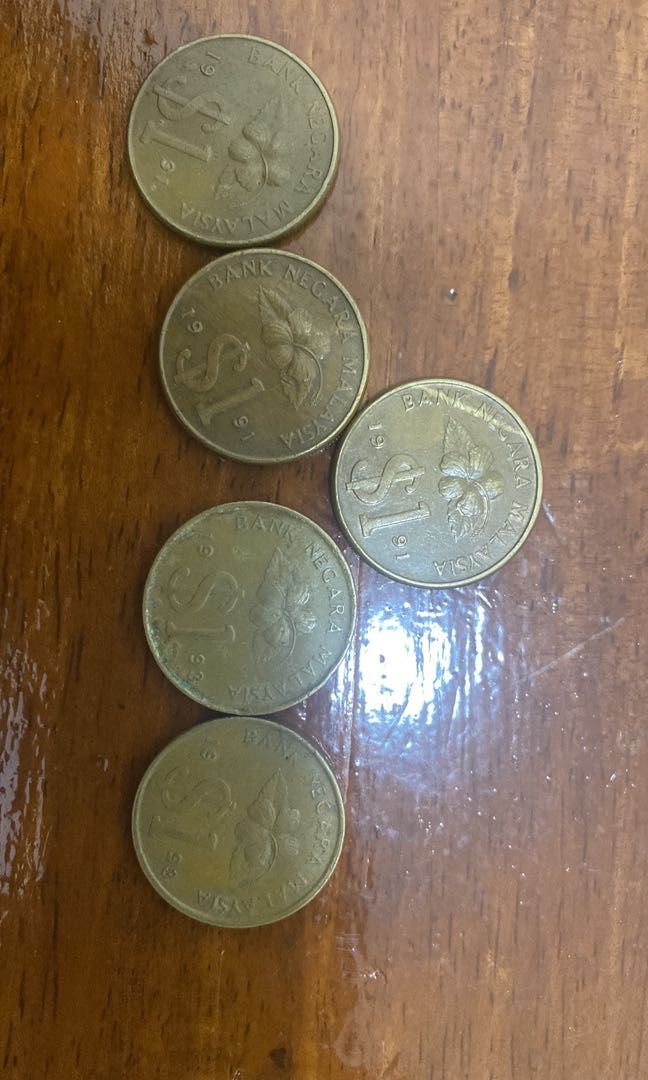 Duit syiling lama rm1 emas, Hobbies & Toys, Collectibles & Memorabilia ...