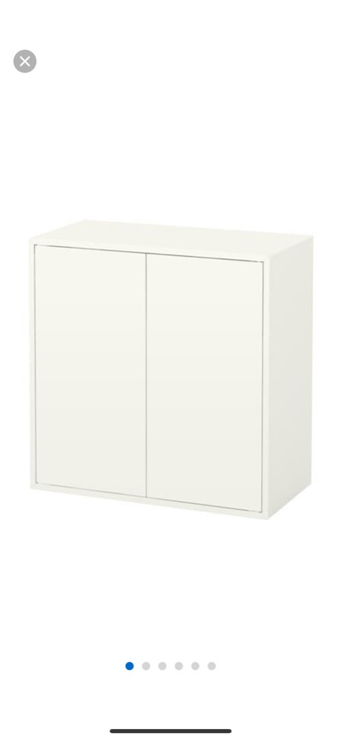 Eket Ikea shelf white, Furniture & Home Living, Furniture, Shelves ...