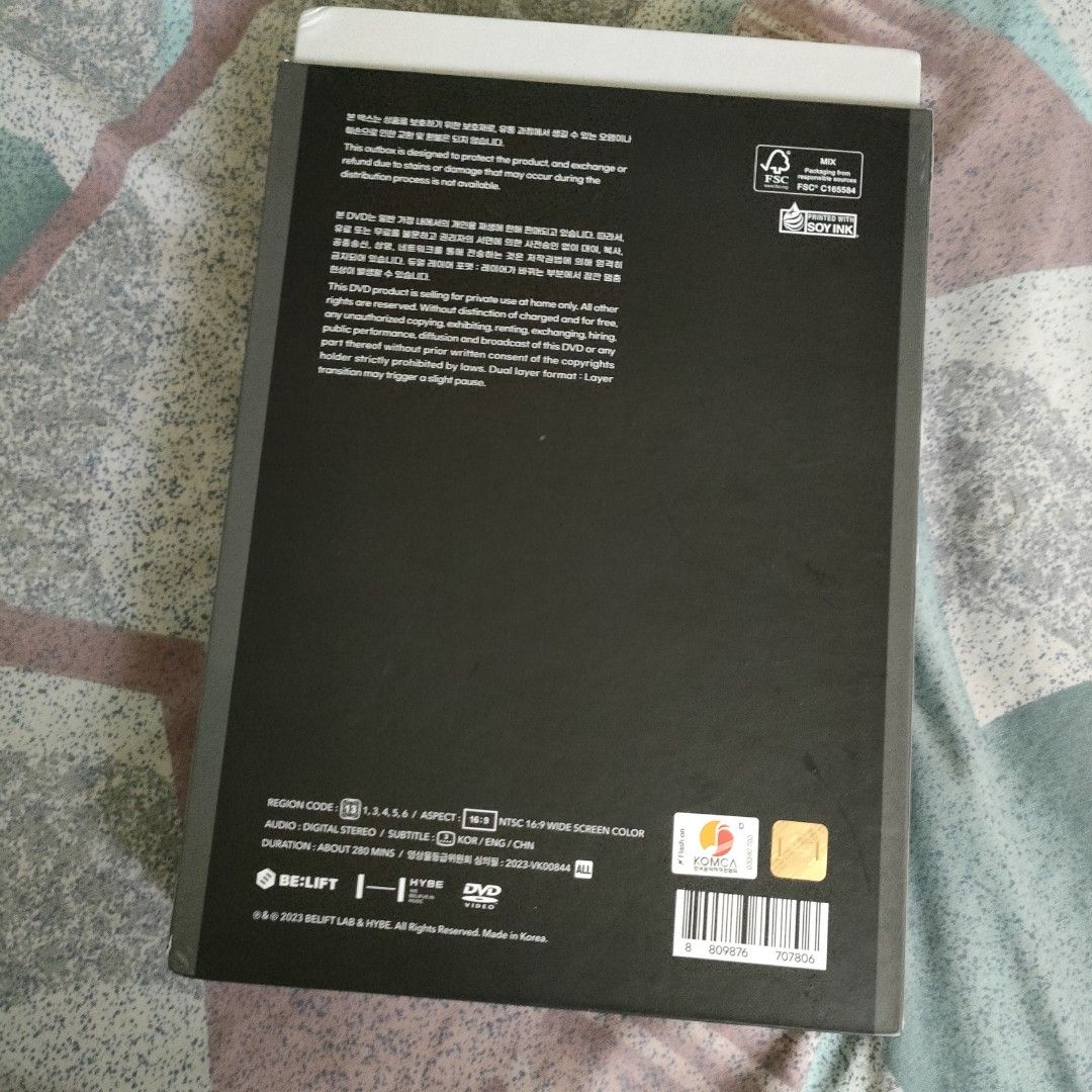 ENHYPEN MANIFESTO IN SEOUL DVD (NO RPC), Hobbies & Toys, Memorabilia ...