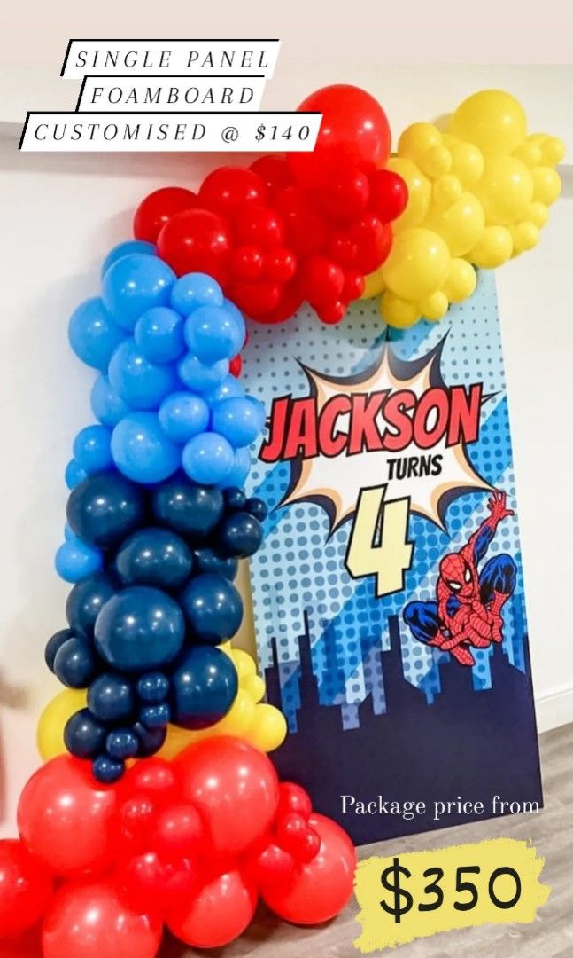 Event set up | Birthday Party set up | Backdrop printing | standee and ...