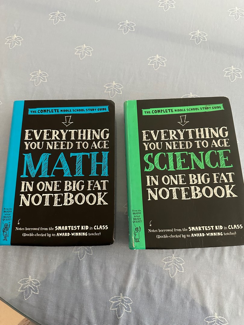 everything you need to ace math/science, Hobbies & Toys, Books ...