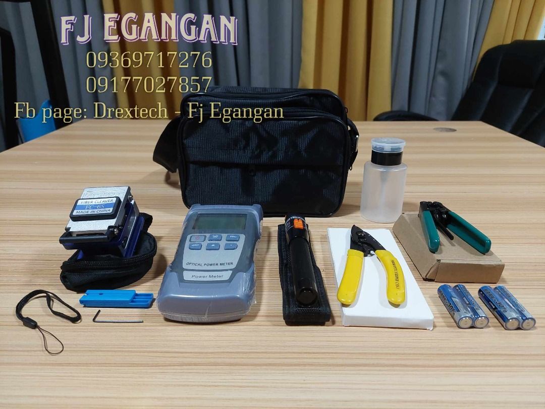 Fiber Optic ToolKit Set (9 in 1) | FOC Tool kit, Computers & Tech ...