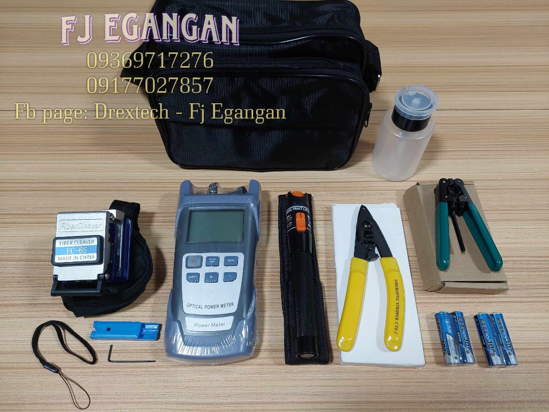 Fiber Optic ToolKit Set (9 in 1) | FOC Tool kit, Computers & Tech ...