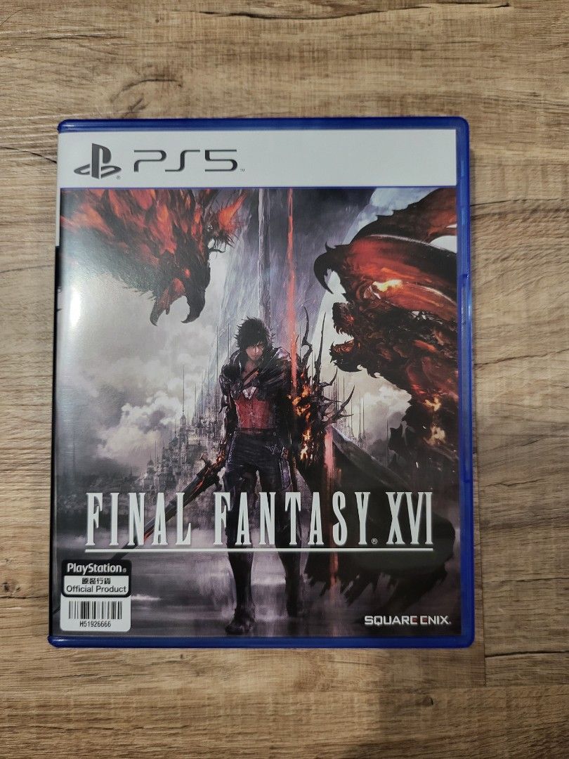 Final Fantasy 16 XVI FF16 PS5, Video Gaming, Video Games, PlayStation ...