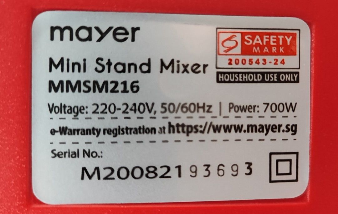 Flash Go: Mayer Mixer, TV & Home Appliances, Kitchen Appliances, Hand ...