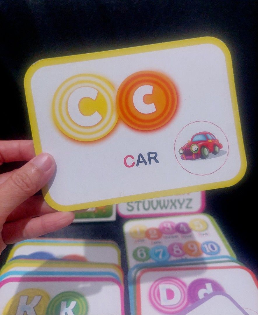 Flashcards ABC, Bayi & Anak, Lainnya di Carousell