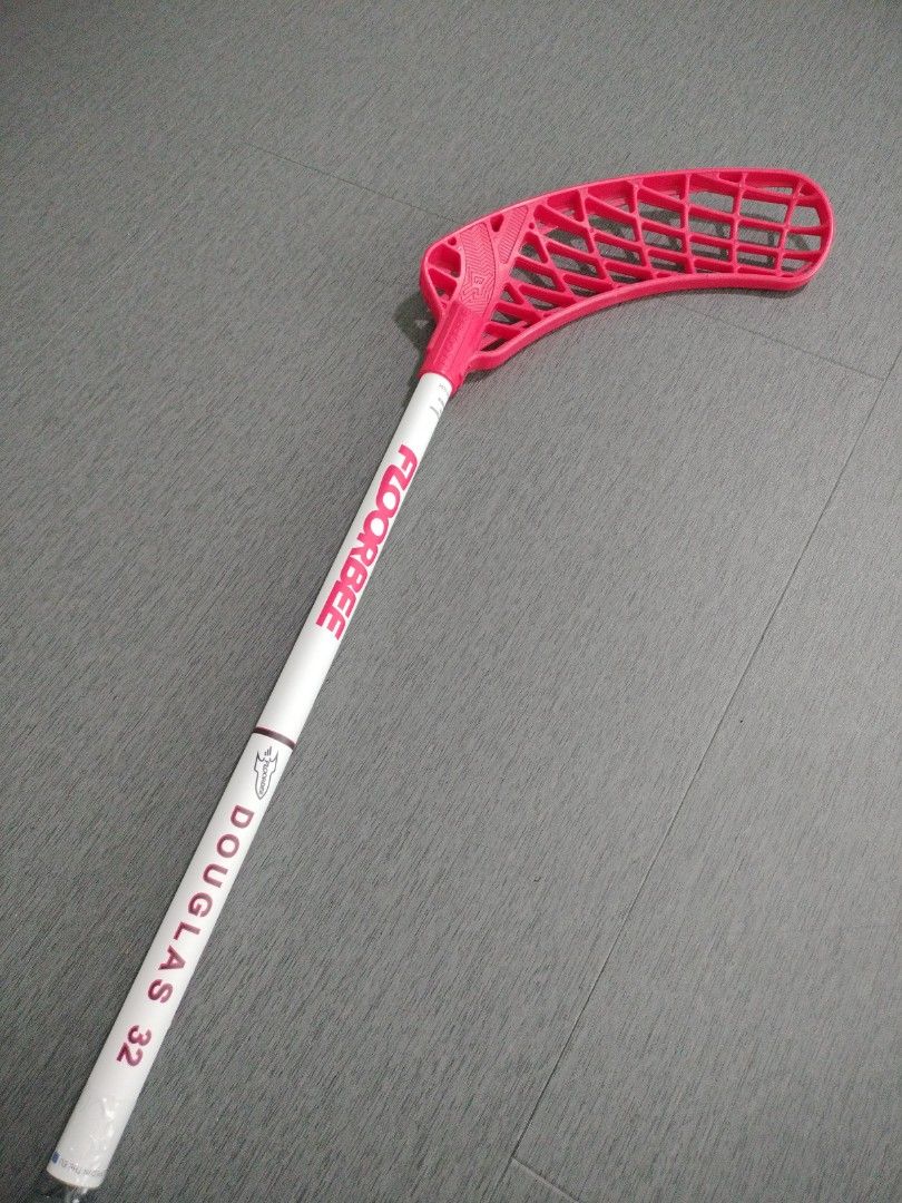 Floorbee Douglas 32 Composite red/white floorball stick, Sports ...