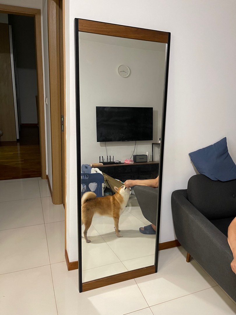 Full length mirror 180cm, Castlery, Furniture & Home Living, Home Decor ...