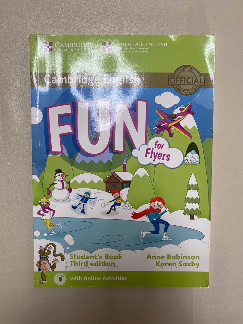 Fun for flyers, 興趣及遊戲, 書本 & 文具, 小朋友書 - Carousell