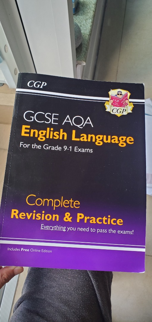 GCSE AQA English Language Revision Textbook, 興趣及遊戲, 書本 & 文具, 教科書 ...