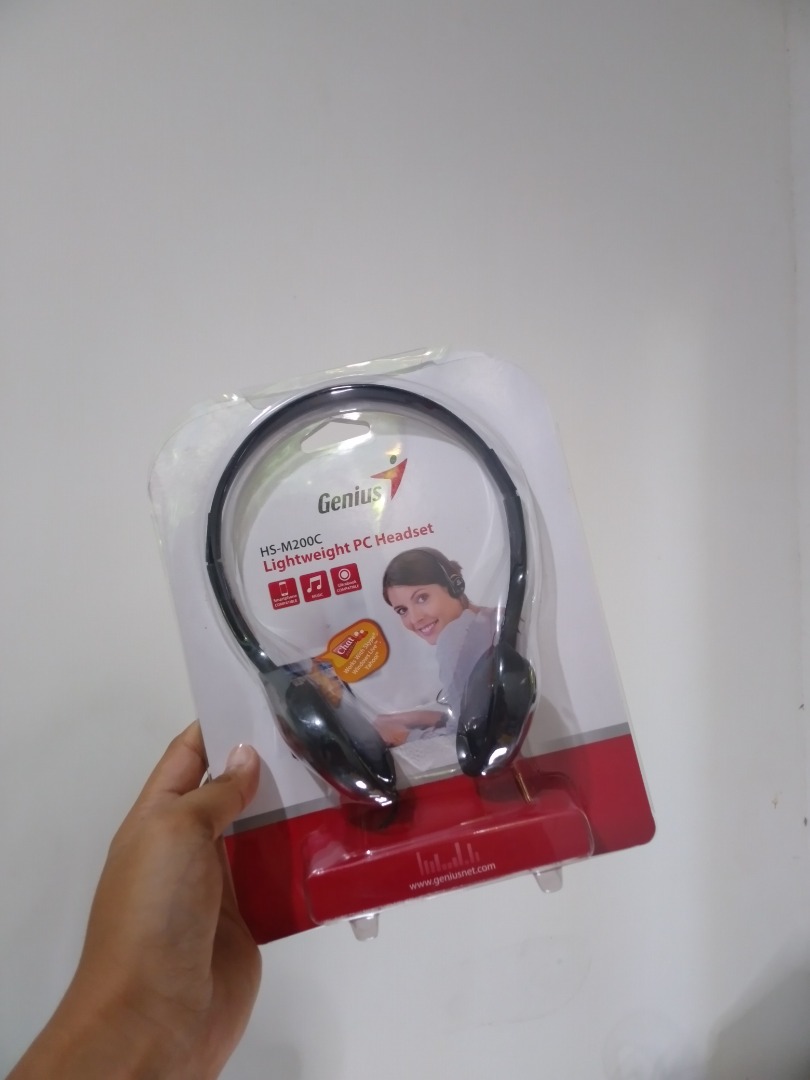 Genius HS-M200C Headset, Audio, Headphones & Headsets on Carousell