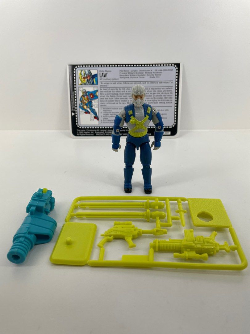 GI Joe Battle Corps LAW Military Police SWAT Shield 1992 Hasbro ...