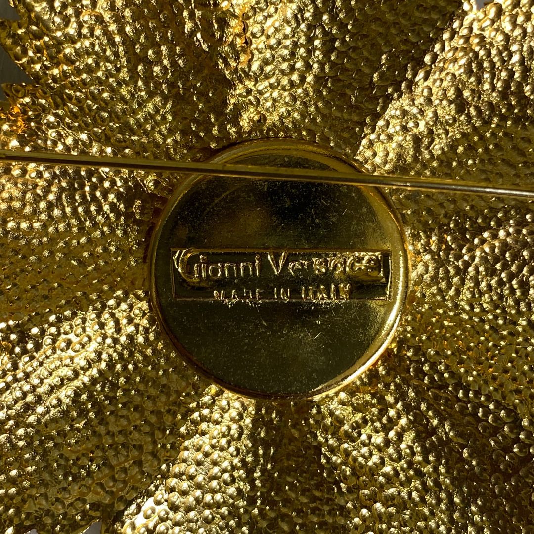 Gianni Versace Rare Vintage 1990s Gold Blue Order Of Merit Cross ...