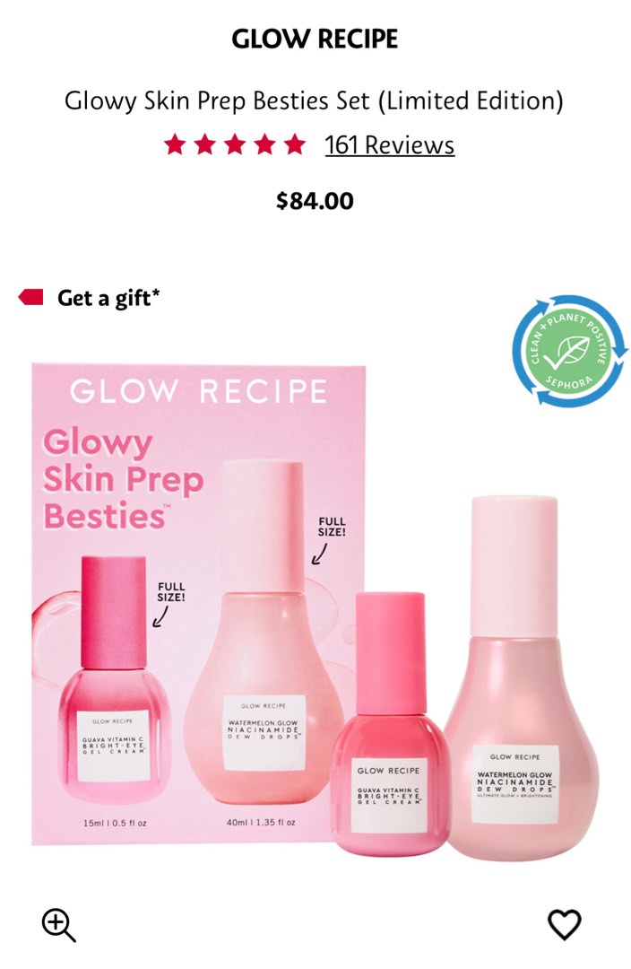 Glow Recipe Glowy Skin Prep Besties Set (Limited Edition), Beauty ...
