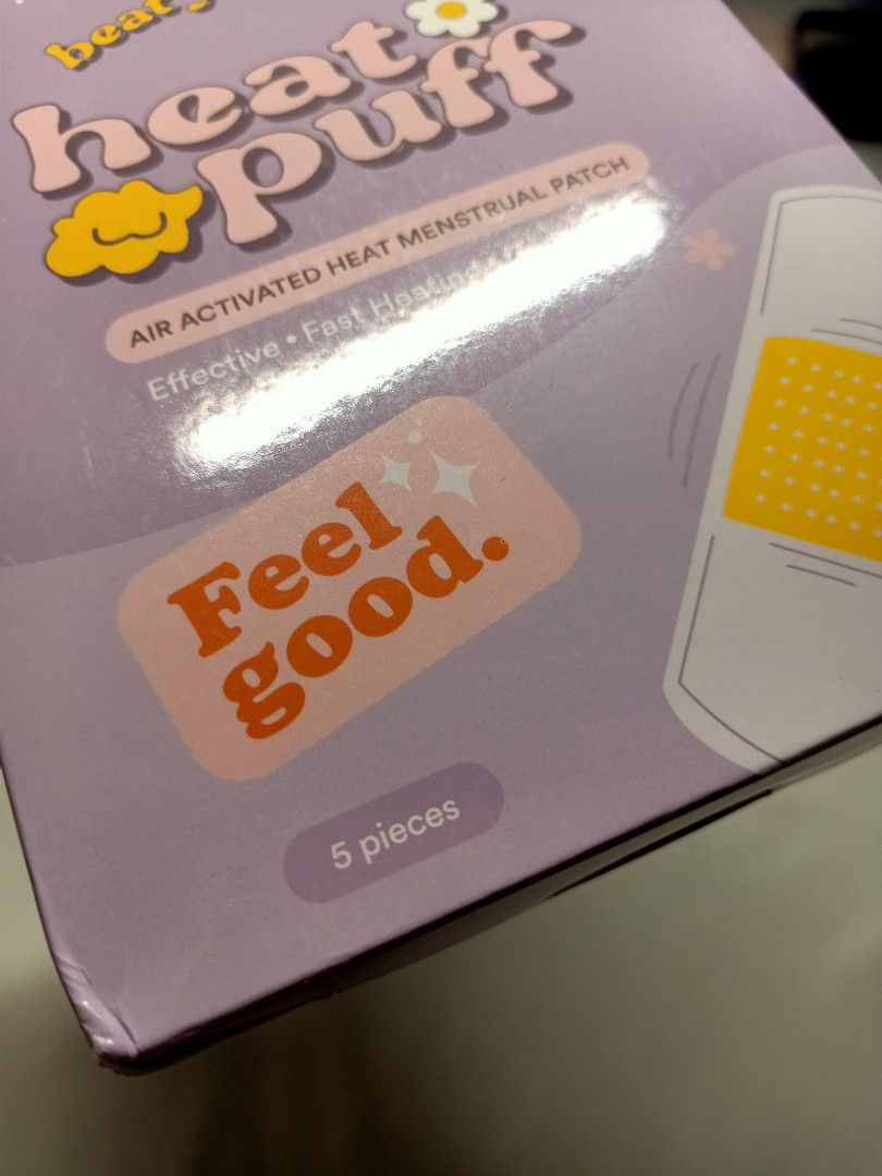 Heat Puff | Air activated Menstrual Patch | Puff and bloom, Beauty ...