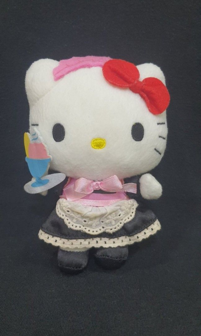 Hello Kitty Maid Mascot Plush, Hobbies & Toys, Toys & Games on Carousell