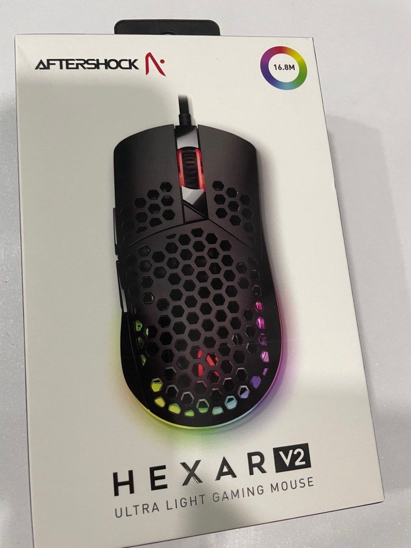 AFTERSHOCK HEXAR V2 Game Mouse, Computers & Tech, Parts & Accessories ...