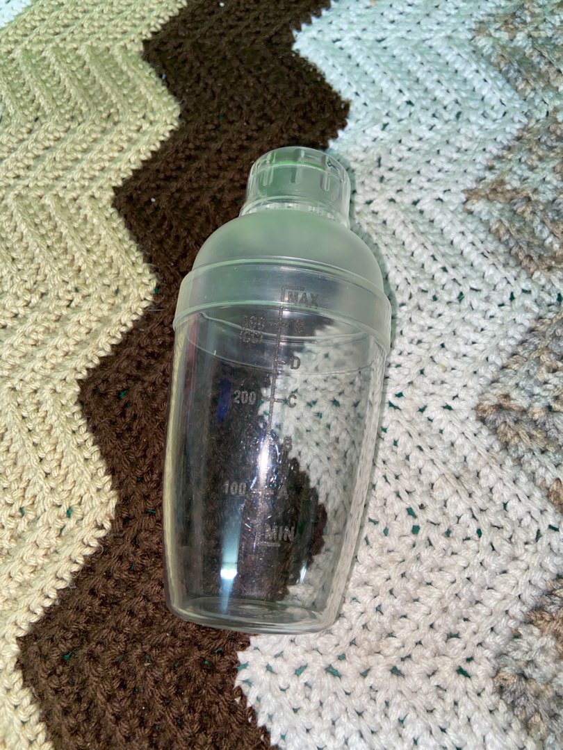 High Quality Acrylic Milk Tea Shaker Cocktail Juice Shaker Bottle ...