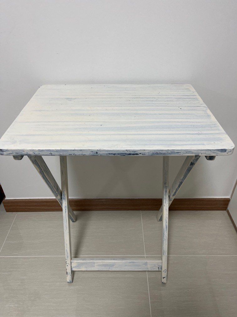 IKEA Foldable Wooden Table, Furniture & Home Living, Furniture, Tables ...