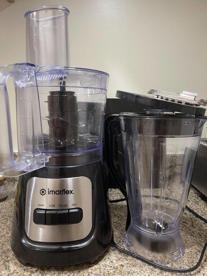 Imarflex IFP880 multipurpose food processor, Furniture & Home Living ...