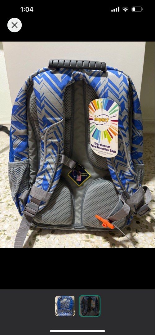 Impact Ergonomic backpack, Women's Fashion, Bags & Wallets, Backpacks ...