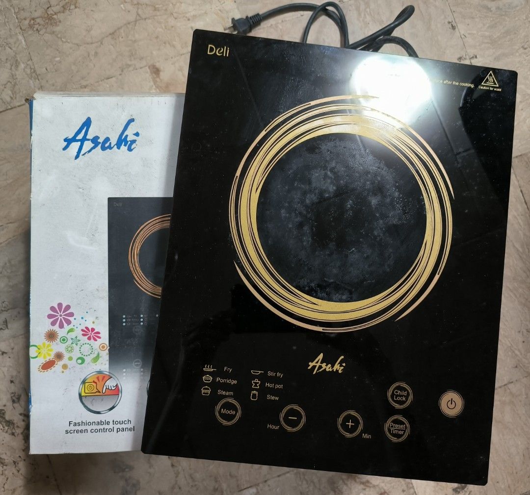 Induction stove Asahi, TV & Home Appliances, Kitchen Appliances, Other ...