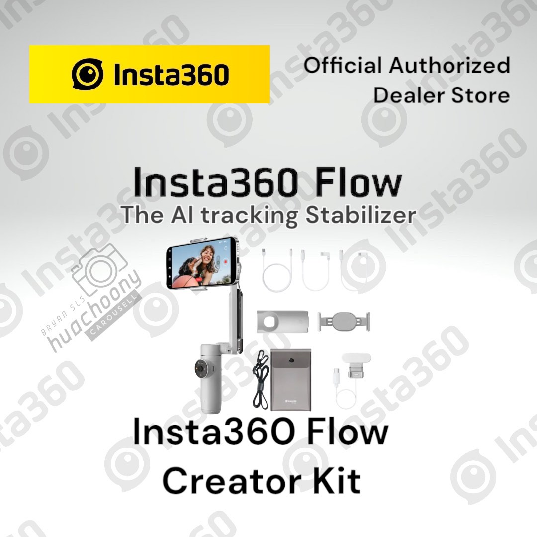 Insta360 Flow Creator Kit, Photography, Photography Accessories ...