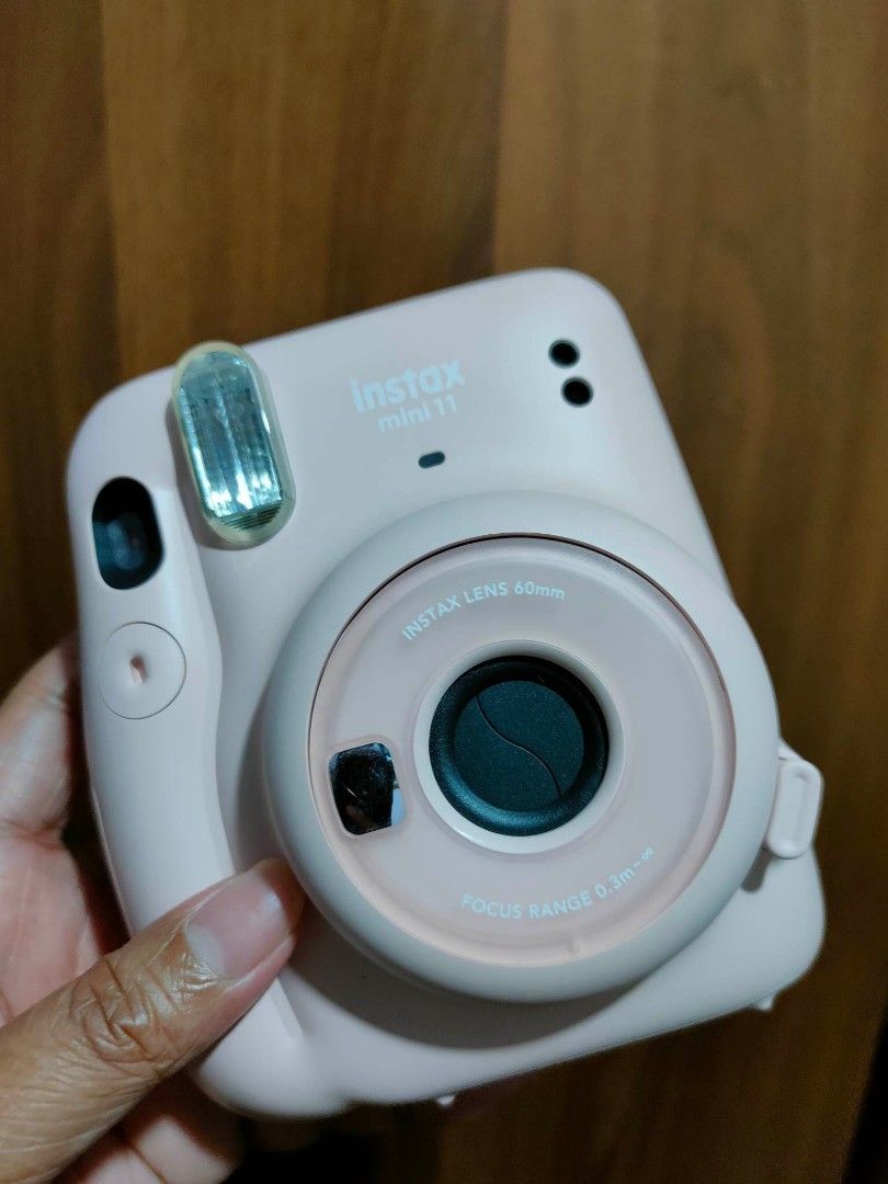 Instax Mini 11 Blush Pink, Photography, Cameras on Carousell