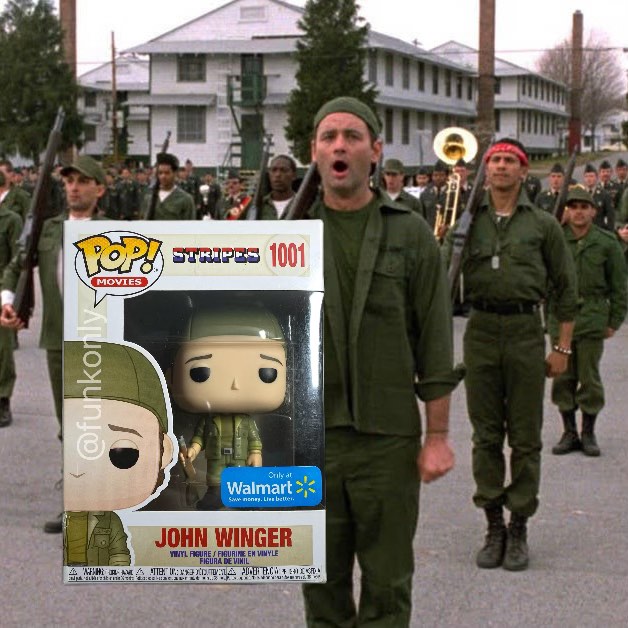 [INSTOCK LAST PIECE] Stripes Pop! Vinyl Figures - John Winger #1001 ...