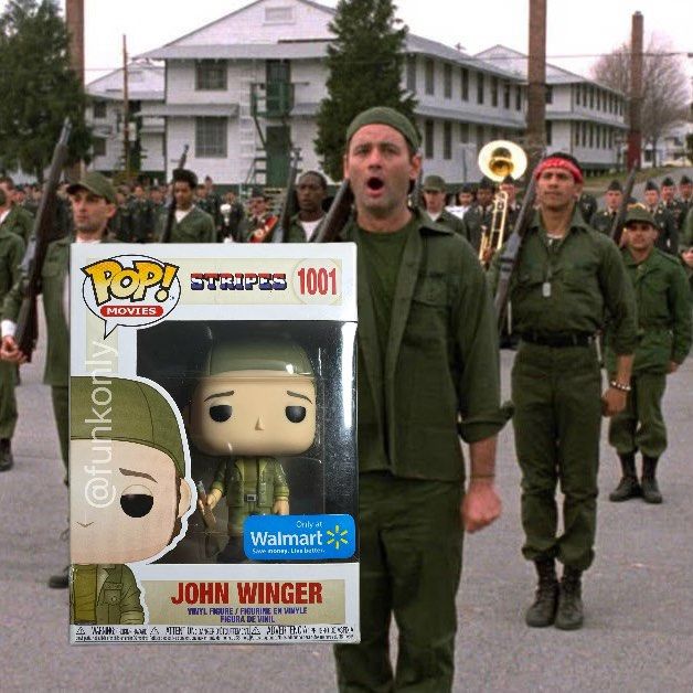 [INSTOCK LAST PIECE] Stripes Pop! Vinyl Figures - John Winger #1001 ...