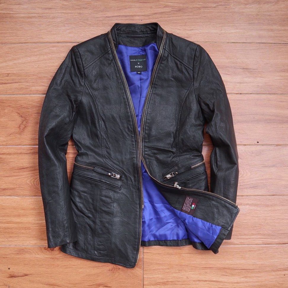 Jaket kulit asli cewek wanita outer blazer kulit jas kulit leather ...