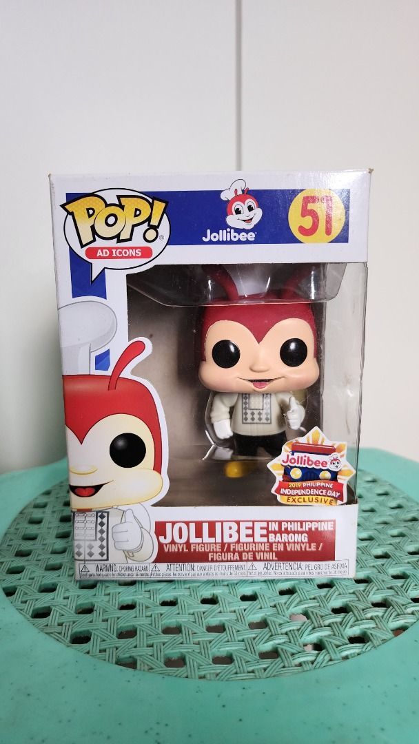 Jollibee in Barong Tagalog Funko Pop (2019 Philippines Independence Day ...
