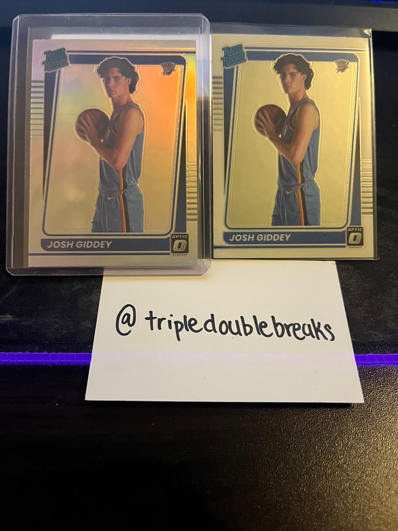 JOSH GIDDEY ROOKIE RATED REFLECTOR, Hobbies & Toys, Memorabilia ...