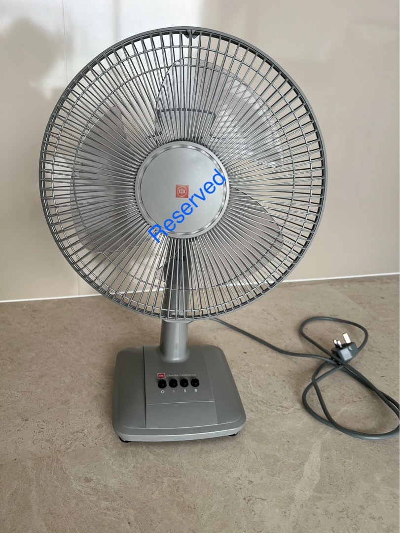 KDK Table Fan, Furniture & Home Living, Lighting & Fans, Fans on Carousell