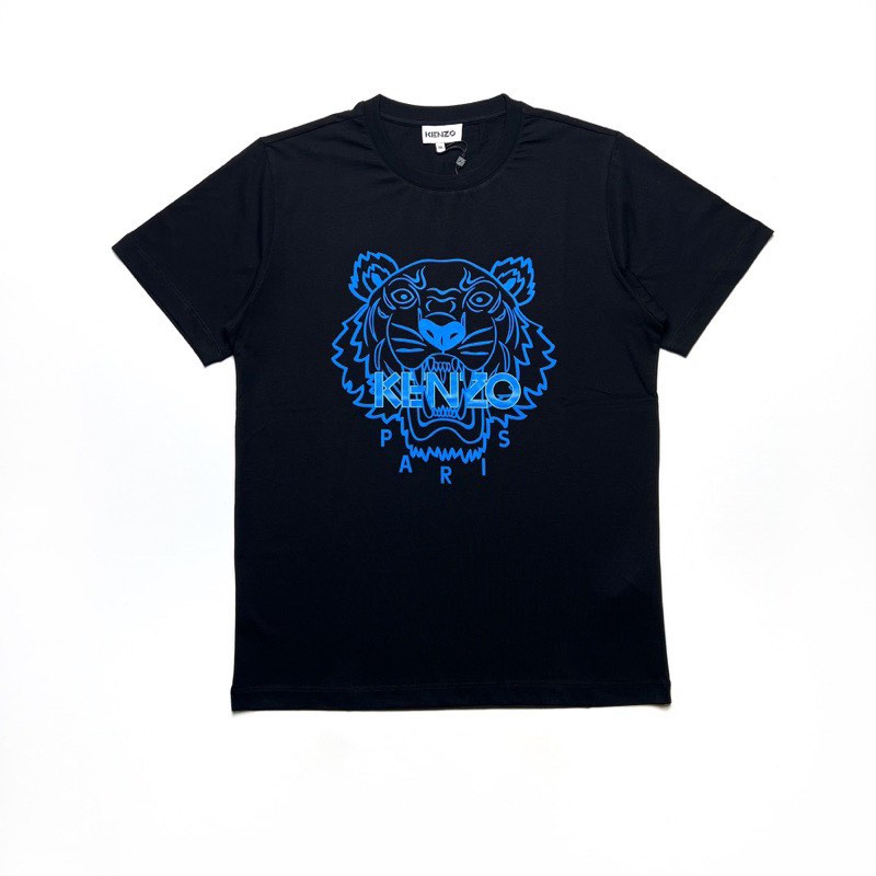 KENZO BLUE ORIGINAL TSHIRT, Fesyen Pria, Pakaian , Atasan di Carousell