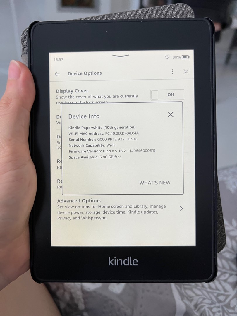 Kindle paperwhite 10th gen (8GB), Mobile Phones & Gadgets, E-Readers on ...
