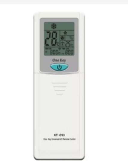 KT-E03. Original One Key Universal A/C AirCon Remote Control. KT-E03 ...