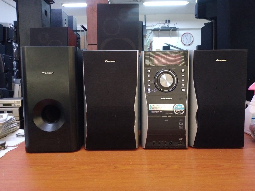 Ku pioneer mini hifi 7500 watts, Audio, Soundbars, Speakers & Amplifiers on Carousell