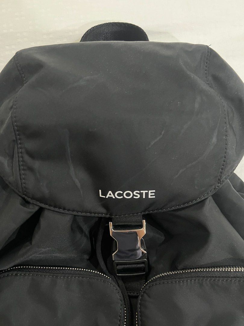 Lacoste Nylon Backpack on Carousell