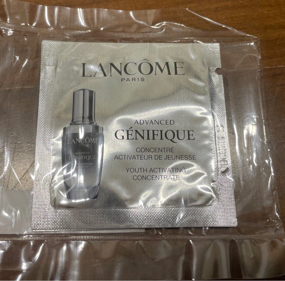 Lancôme ADVANCED GÉNIFIQUE ANTI- AGEING SERUM sample, Beauty & Personal ...