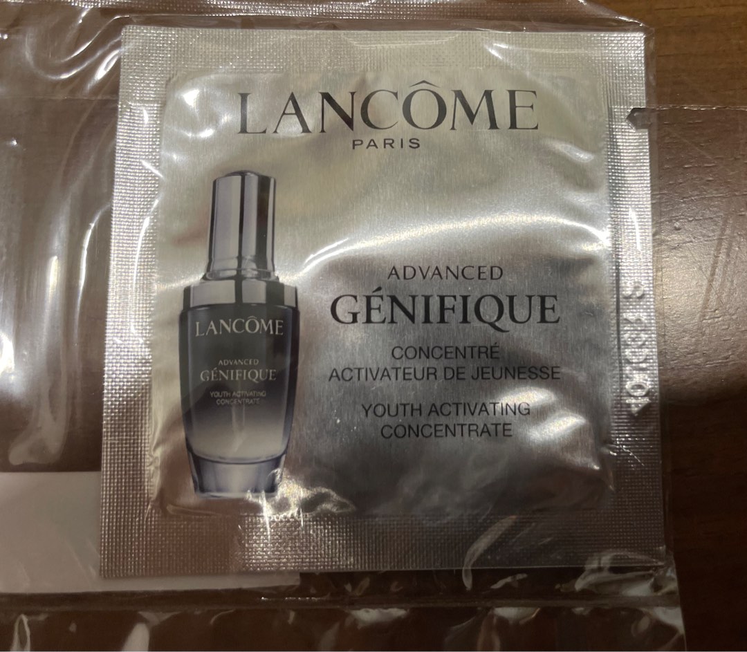 Lancôme ADVANCED GÉNIFIQUE ANTI- AGEING SERUM sample, Beauty & Personal ...