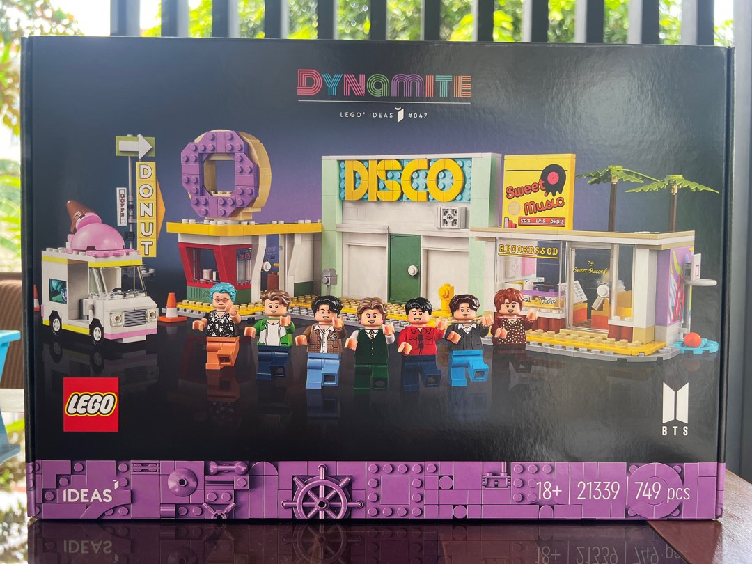 Lego BTS Dynamite 21339 Jungkook V Jimin Suga Jin RM J-hope on Carousell
